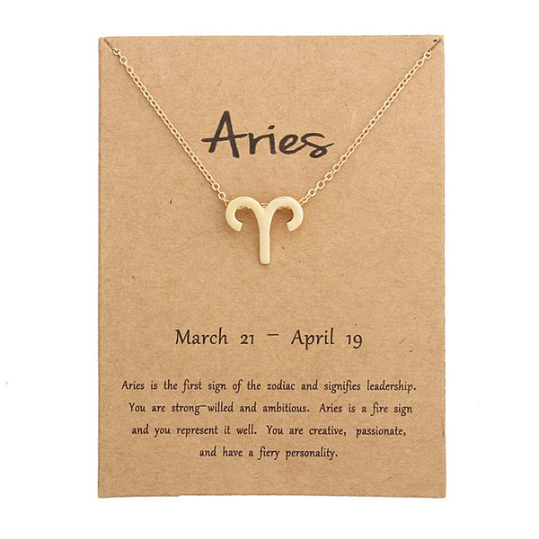Aries Zodiac Pendant Necklace – Diamonds Fine Jewelry